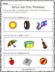 Sight Word Worksheets - Edukidsday.com
