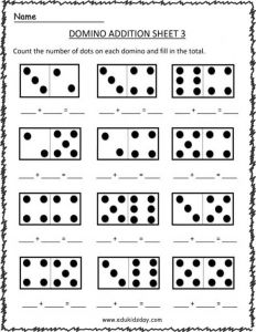 Free Kindergarten Math Worksheets Printable - Edukidsday.com